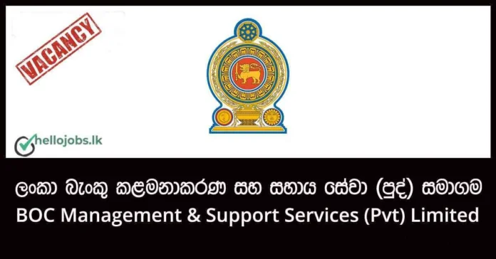 System Administrator, Database Administrator - BOC Management & Support Services (Pvt) Limited ...