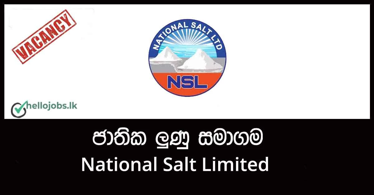 Officer National Salt Limited - Deputy General Manager, Manager ...