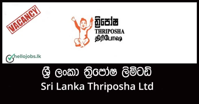 Boilerman, Electrician Job Vacancies 2025 - Sri Lanka Thriposha Ltd
