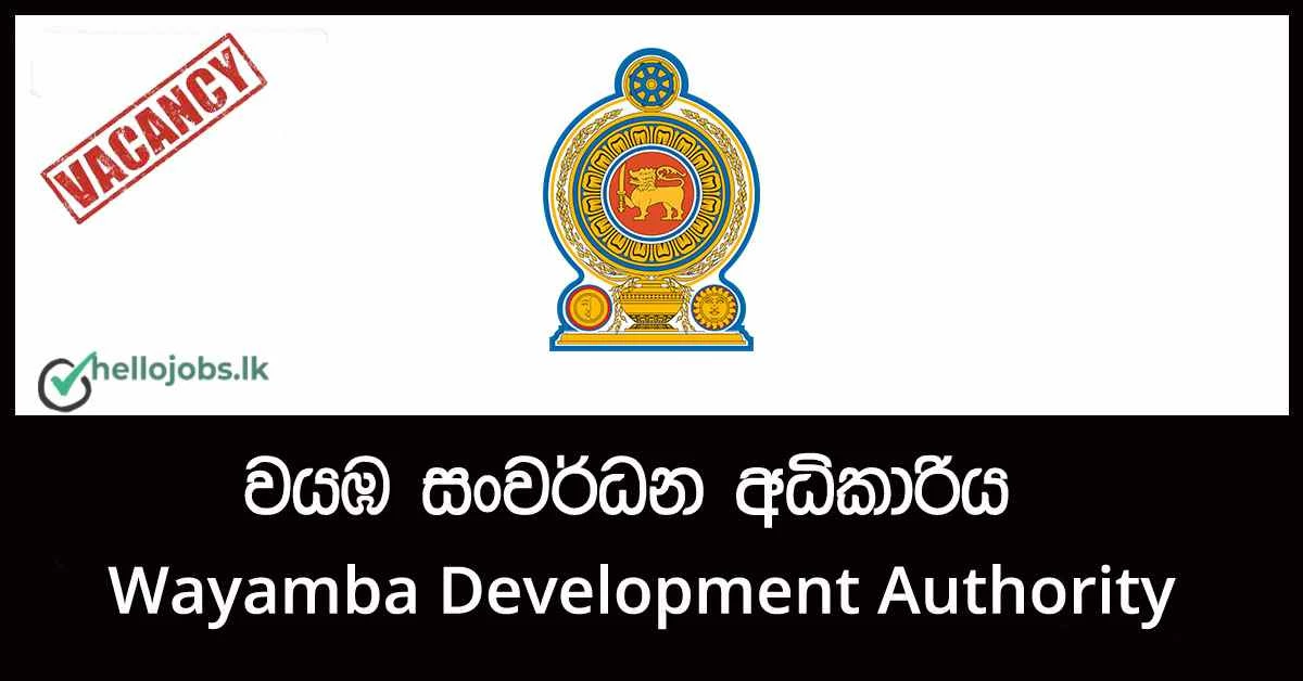 Wayamba Development Authority - Visiting Lecturer Job Vacancies