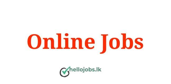 Online Jobs In Sri Lanka | Part-Time Opportunities | Data Entry Jobs